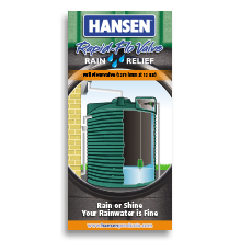 Rapidflo Rain Relief Valve Brochure | Hansen Products (NZ)