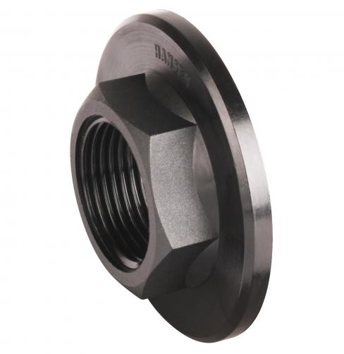 40mm Female Tank Fitting Black | Hansen Products (NZ)